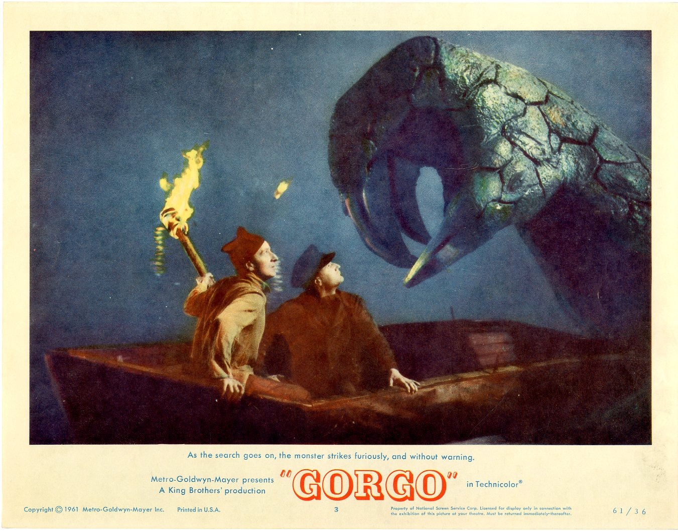 Gorgo 1961 / Issue #3 | Sold Details | Four Color Comics