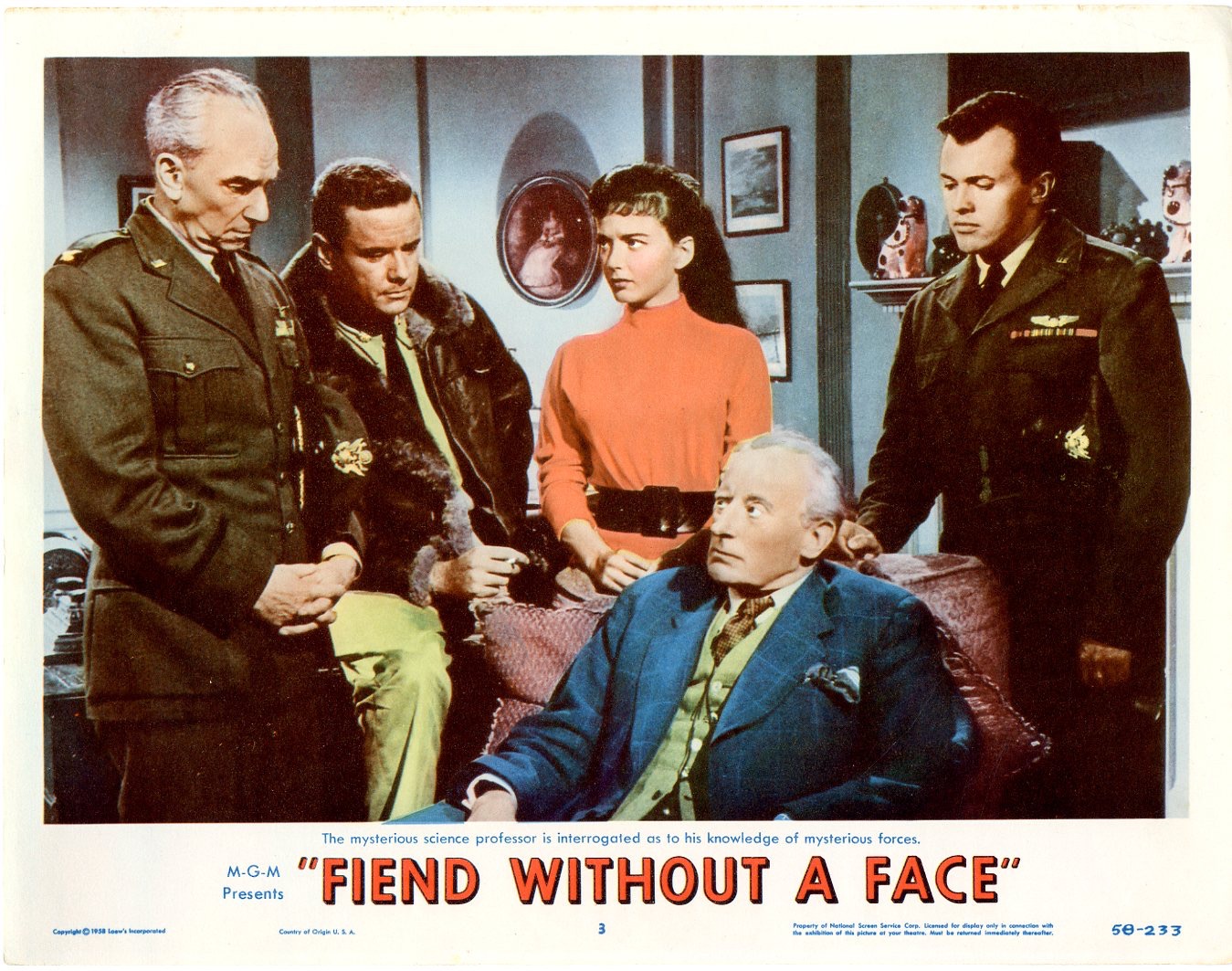 Fiend Without A Face 1958 | Sold Details | Four Color Comics