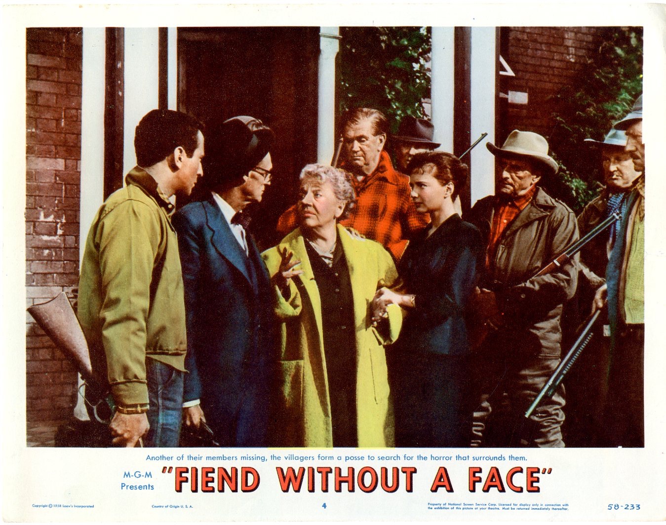 Fiend Without A Face 1958 | Sold Details | Four Color Comics