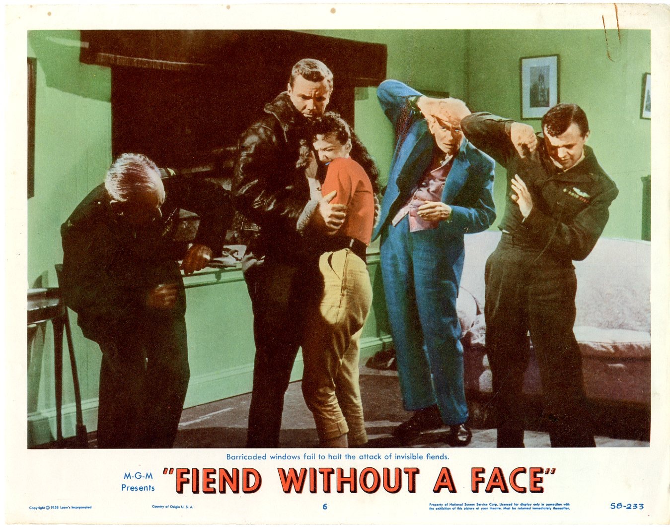 Fiend Without A Face 1958 | Sold Details | Four Color Comics