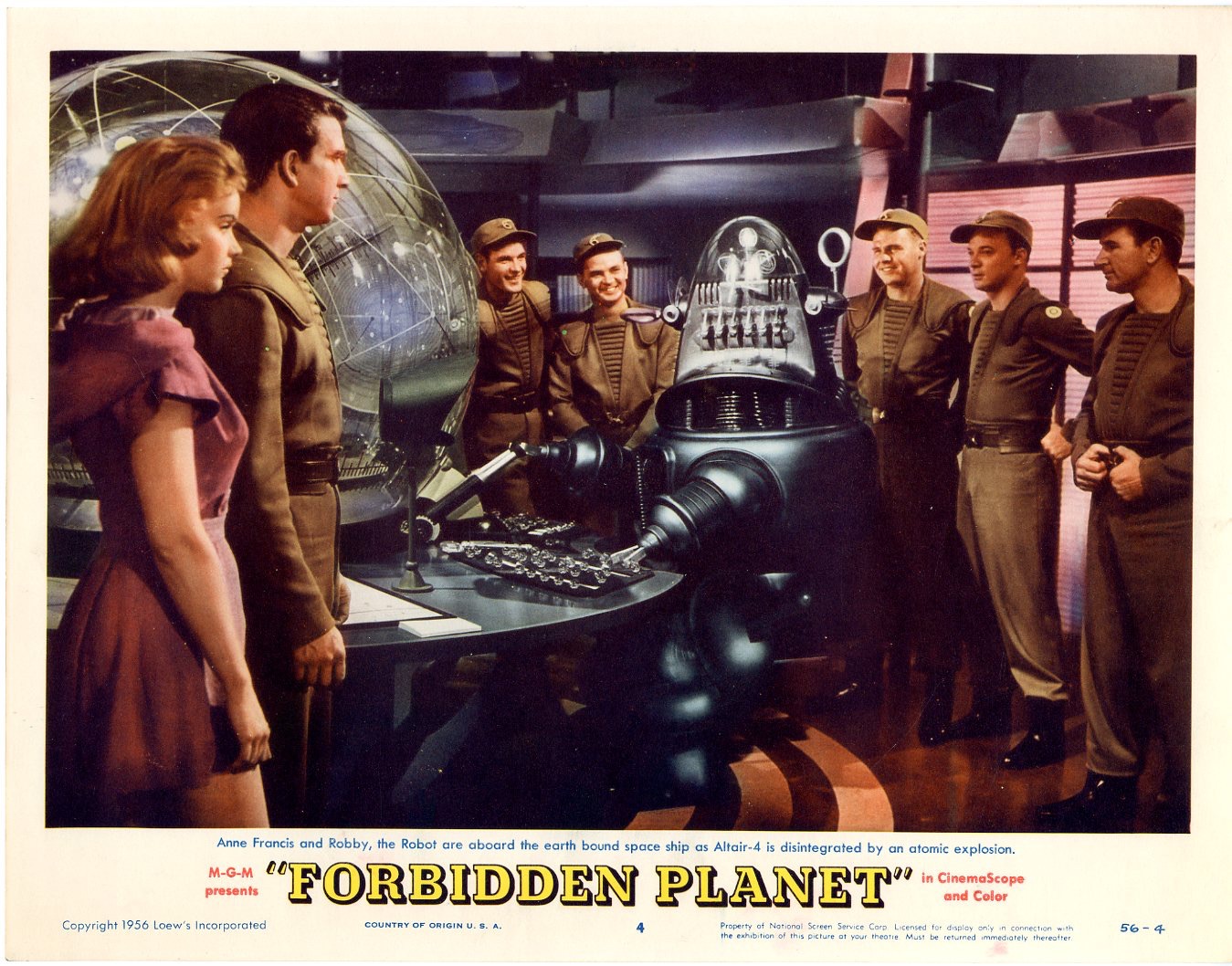 Forbidden Planet 1956 | Posters Details | Four Color Comics