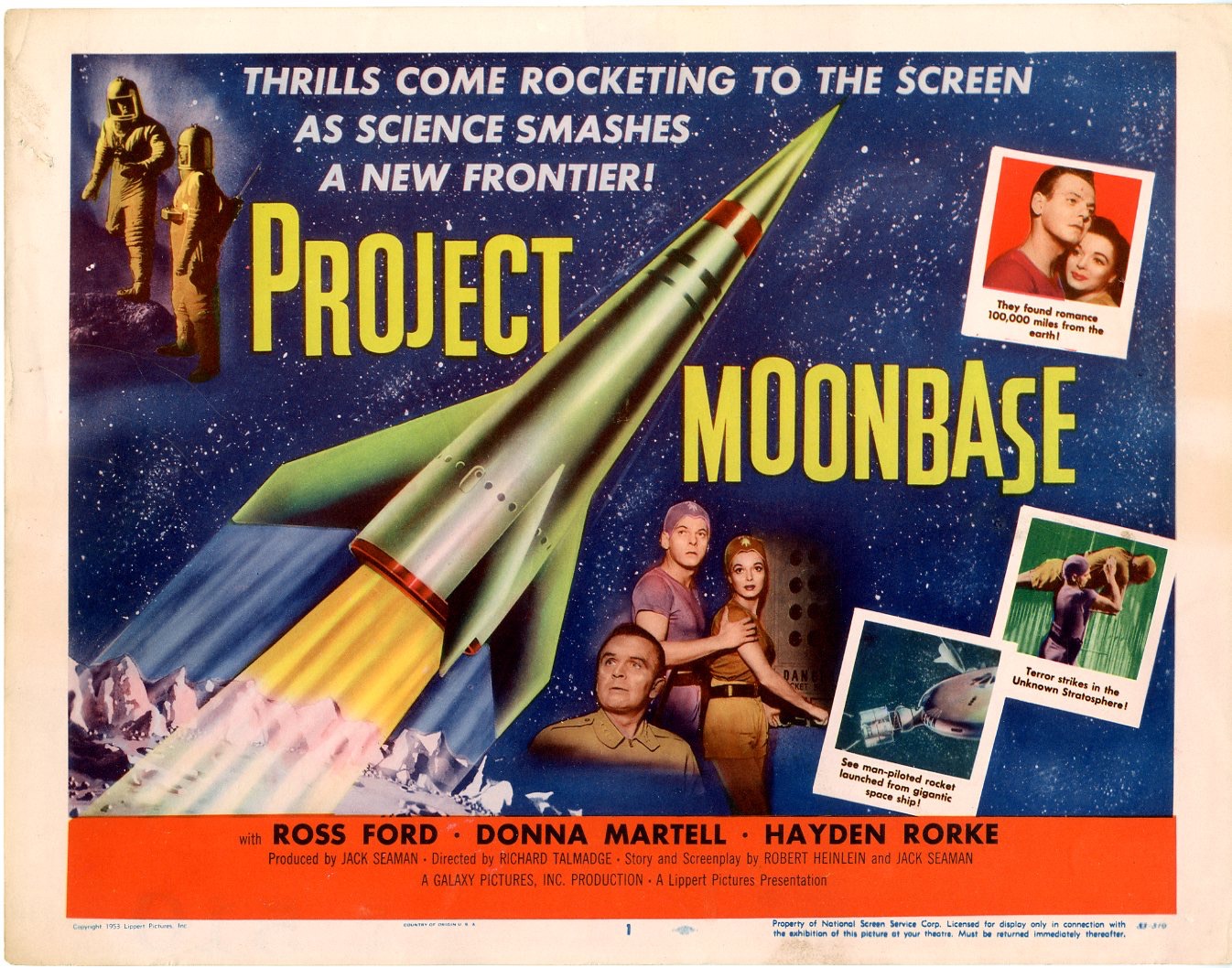 Project Moonbase 1953 | Sold Details | Four Color Comics