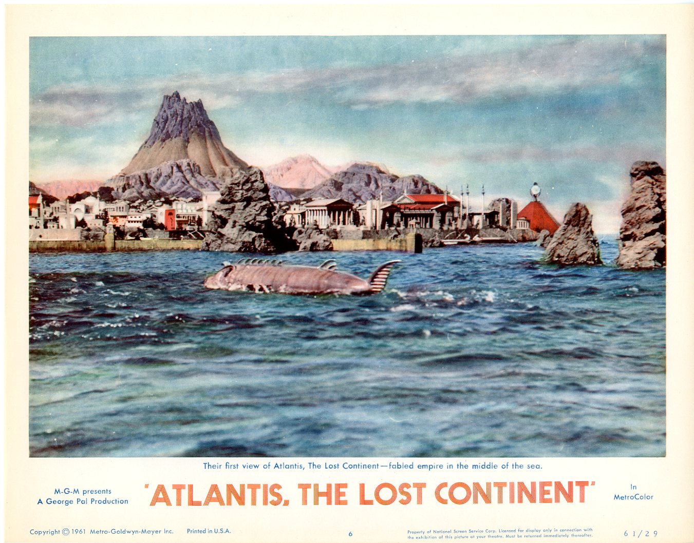 Atlantis 1961 / Issue #5 | Sold Details | Four Color Comics