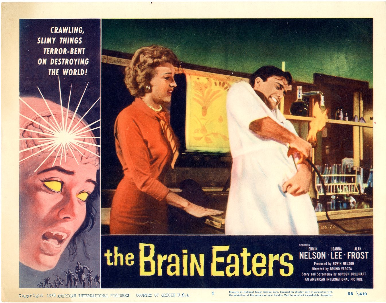 Brain Eaters 1958 lcs / Issue #1 | Sold Details | Four Color Comics