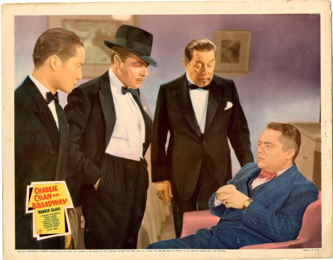 Charlie Chan on Broadway 1937 / Issue #1 | Sold Details | Four Color Comics