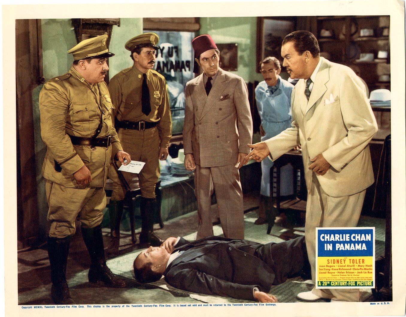 Charlie Chan in Panama 1940 / Issue #1 | Sold Details | Four Color Comics