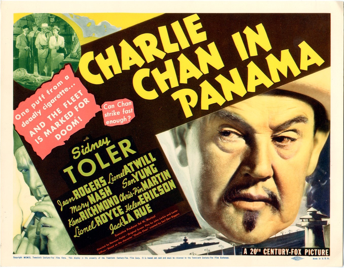 Charlie Chan in Panama 1940 / Issue #1 | Sold Details | Four Color Comics