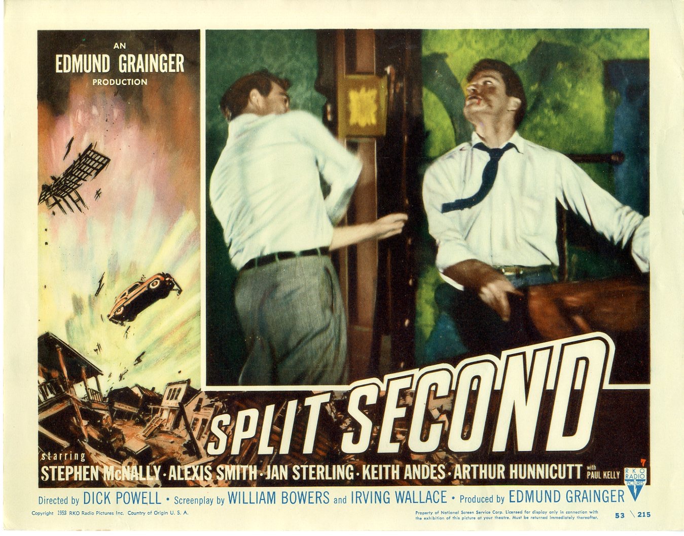 Split Second 1953 | Sold Details | Four Color Comics