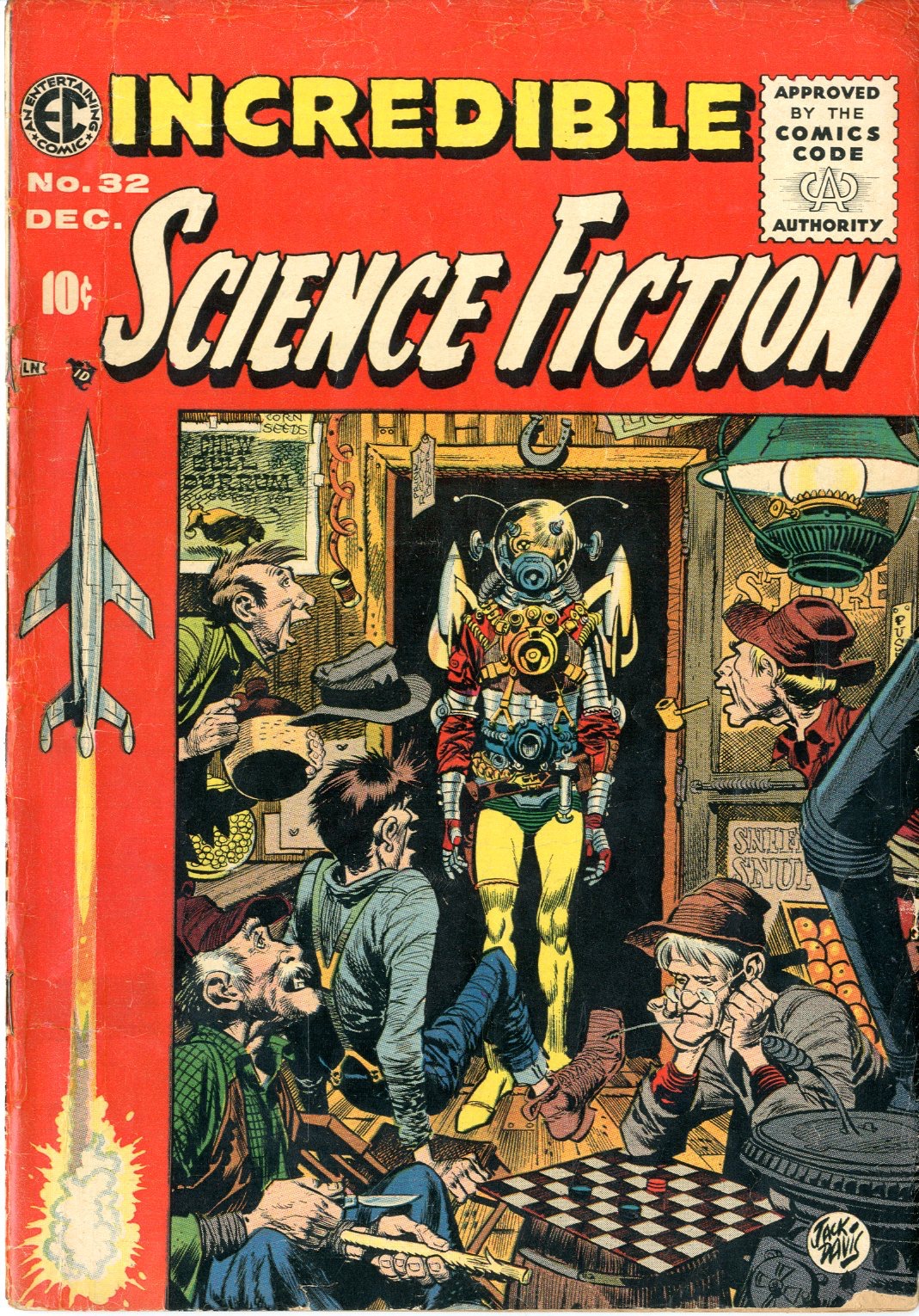 INCREDIBLE SCIENCE FICTION / Issue #32 | Sold Details | Four Color Comics