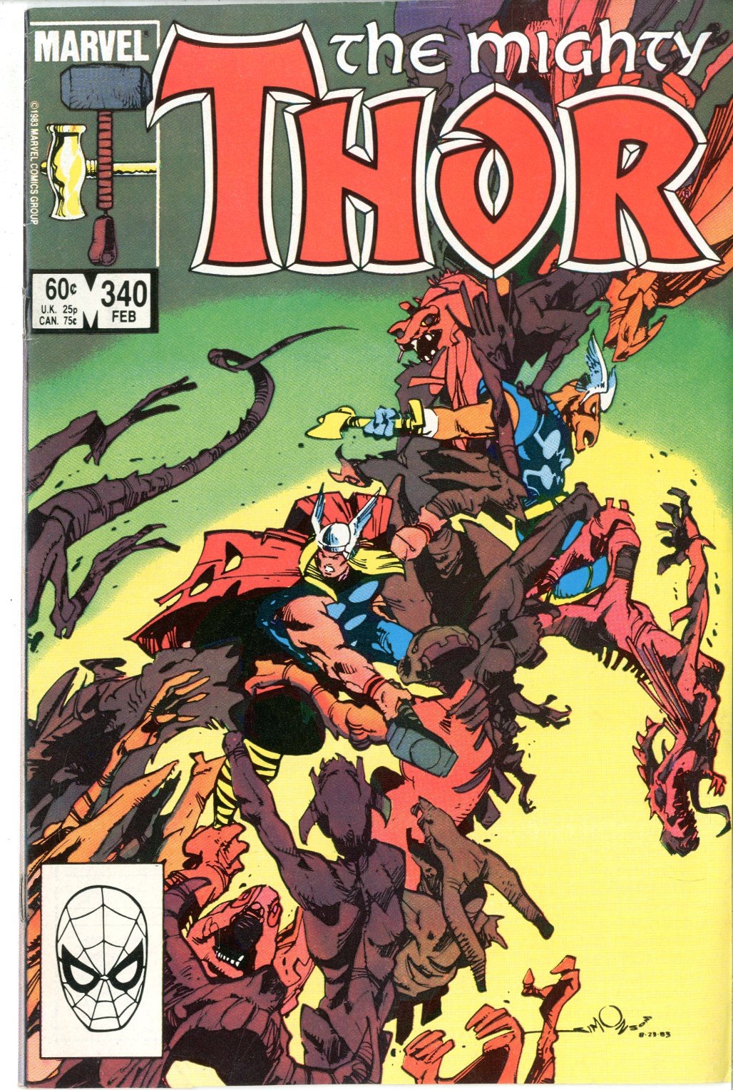 Thor / Issue #340 | Comics Details | Four Color Comics