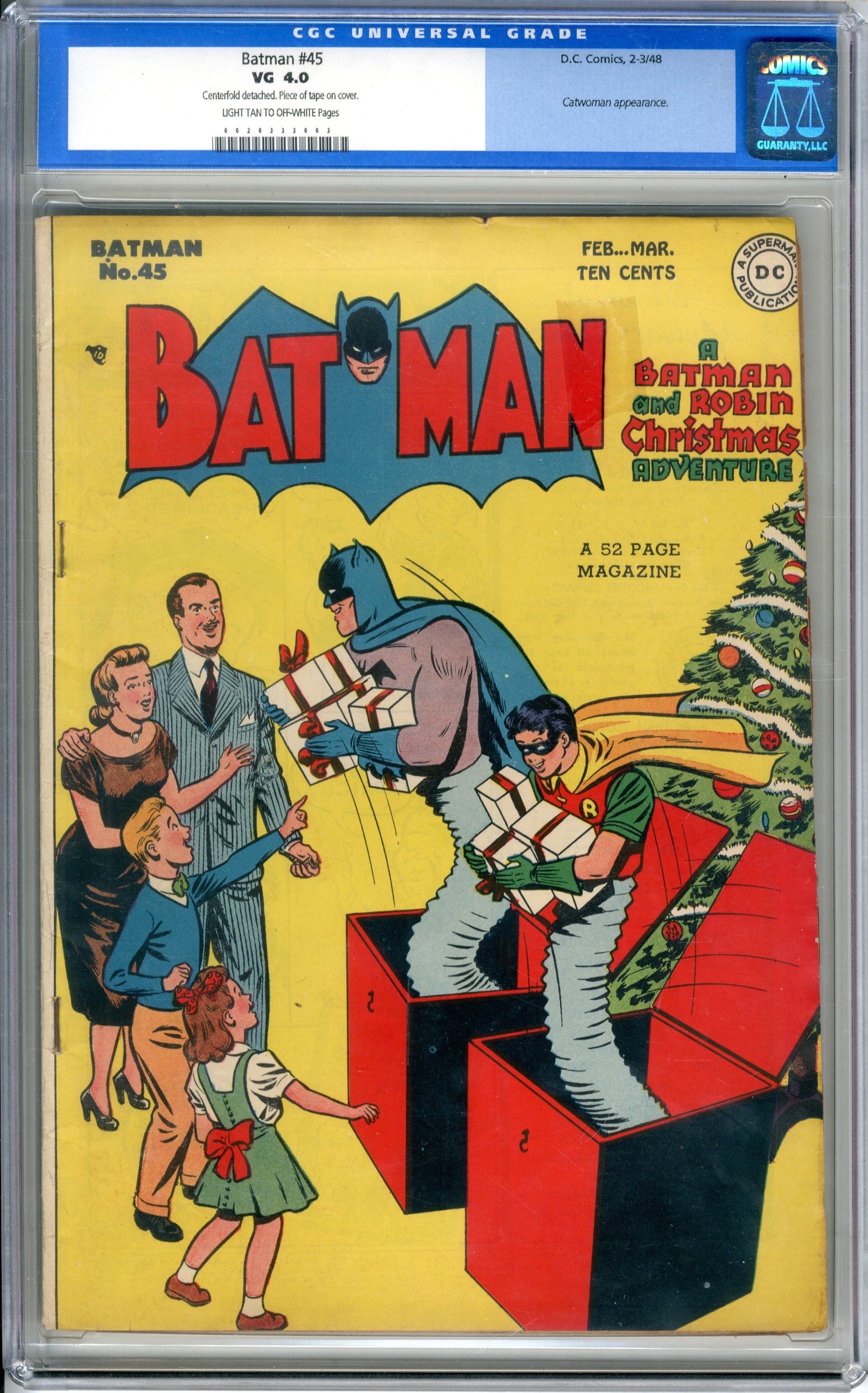 BATMAN / Issue #45 | Sold Details | Four Color Comics