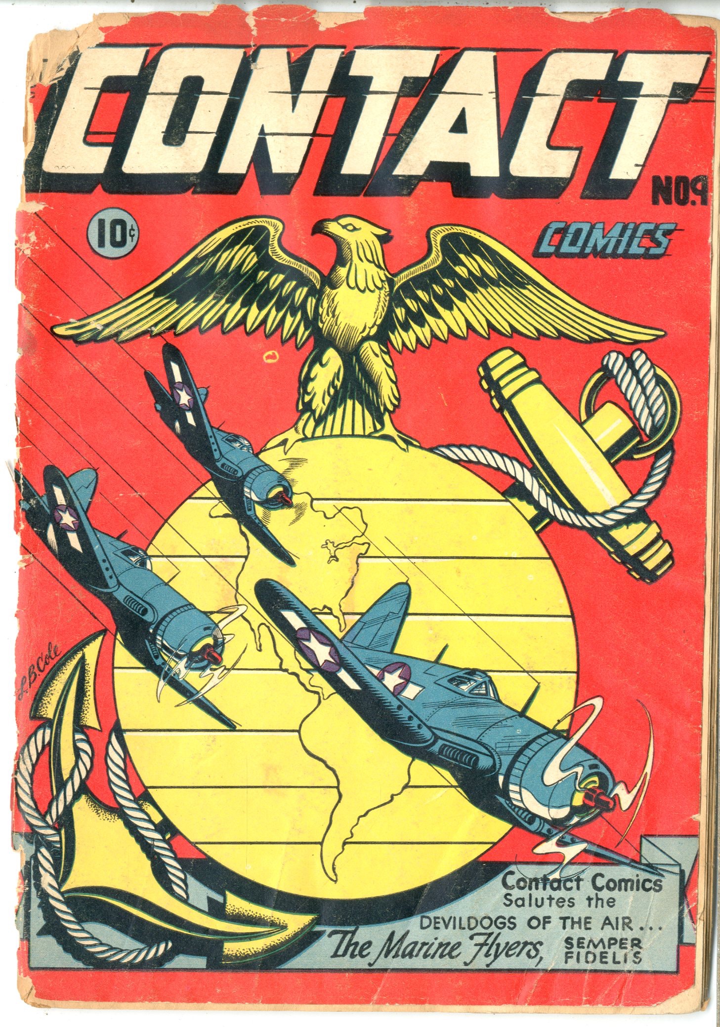 CONTACT COMICS / Issue #9 | Sold Details | Four Color Comics